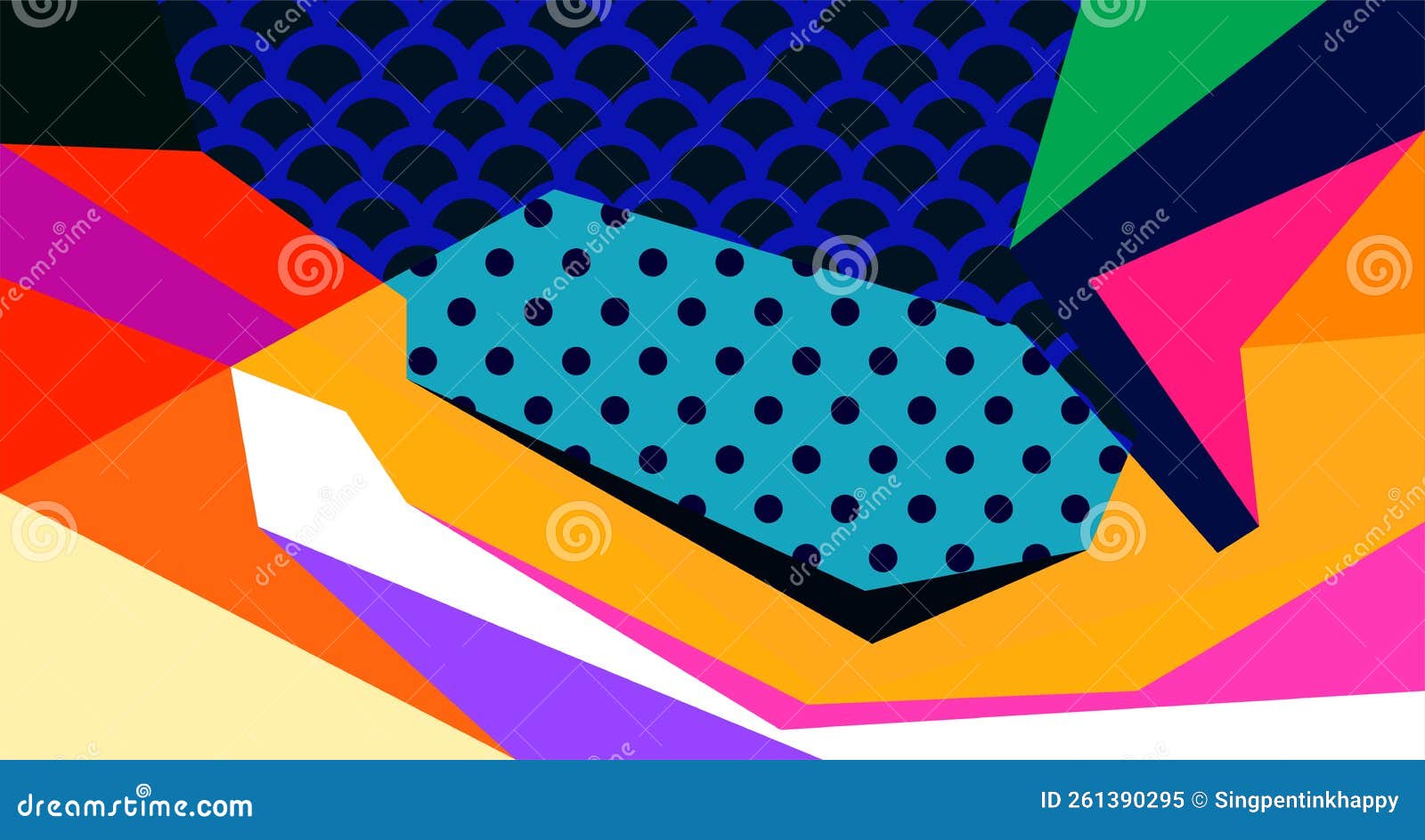 Abstract Liquid Shape. Dynamic and Geometric Design. Isolated Gradient ...