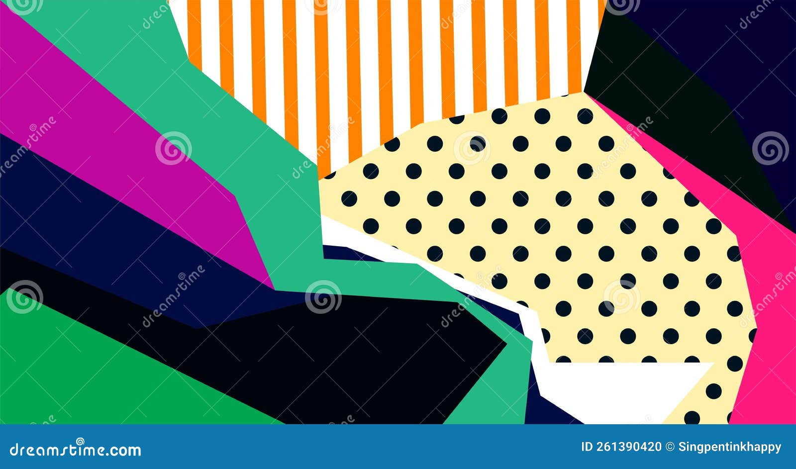 Abstract Liquid Shape. Dynamic and Geometric Design. Isolated Gradient ...