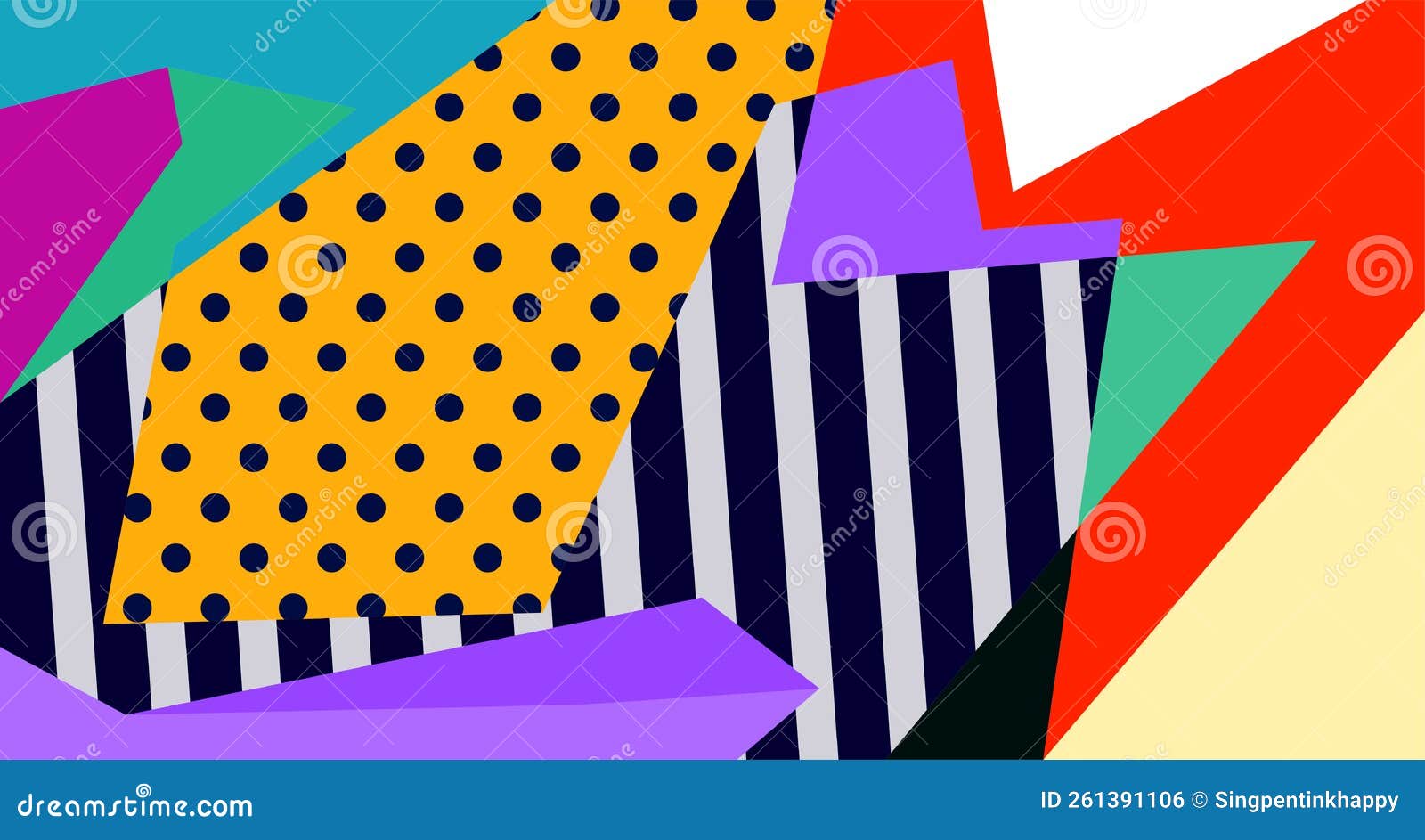 Abstract Liquid Shape. Dynamic and Geometric Design. Isolated Gradient ...