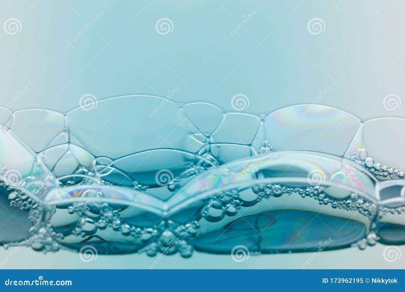 Abstract Liquid Soap Bubbles Background Stock Image - Image of round ...