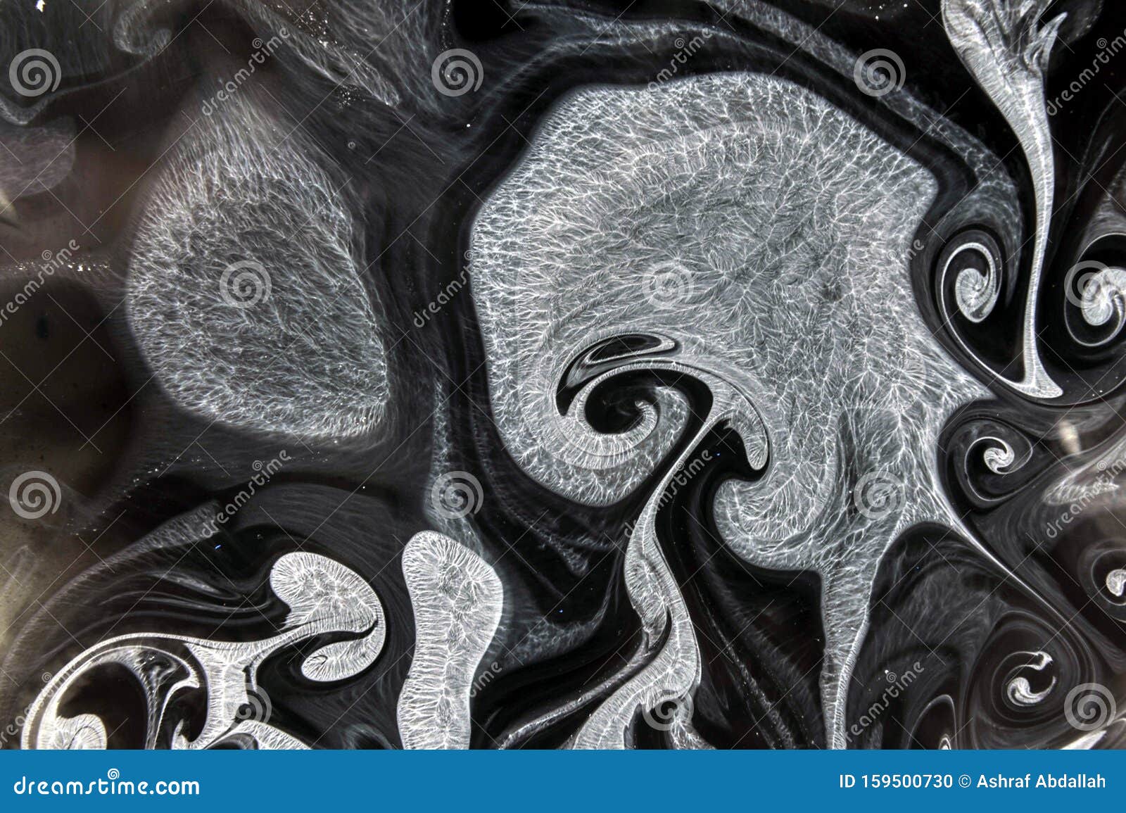 Abstract Liquid Textures Surface Background Closeup Stock Photo - Image ...