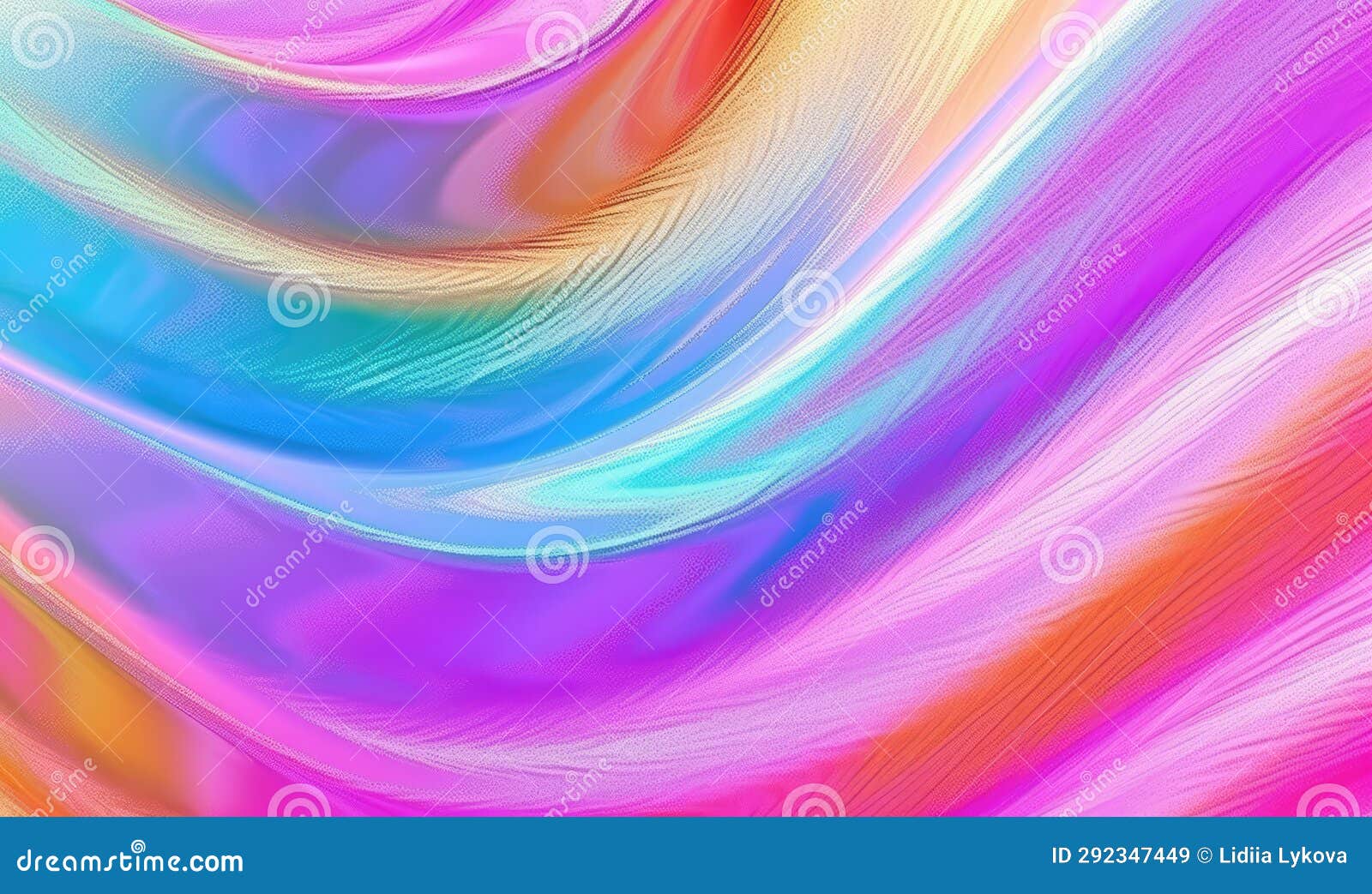 Abstract Liquid Wave Wallpaper. AI Generative Stock Illustration ...