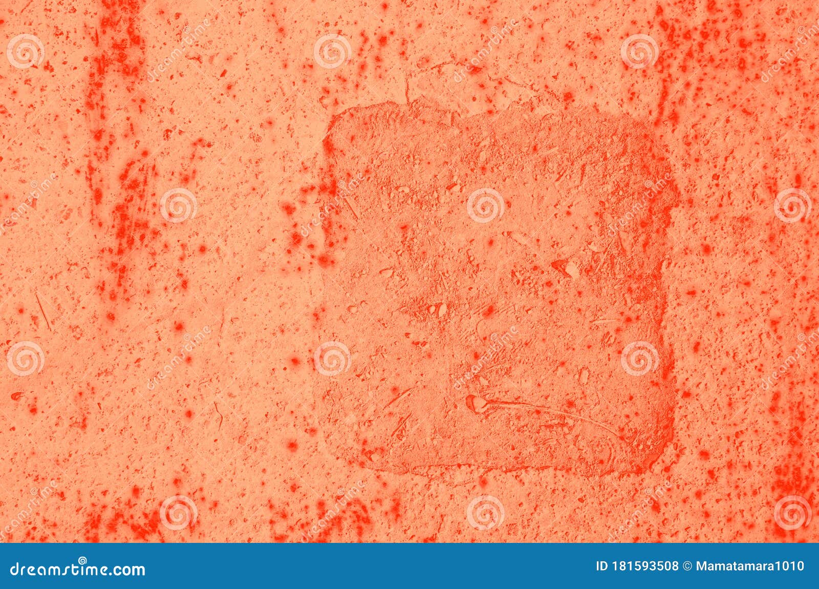 Abstract Live Coral Color Background for Design Stock Illustration ...