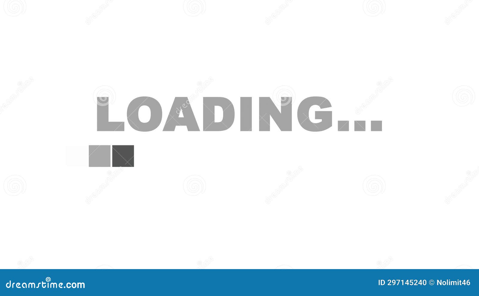 Abstract loading bar stock illustration. Illustration of symbol - 297145240
