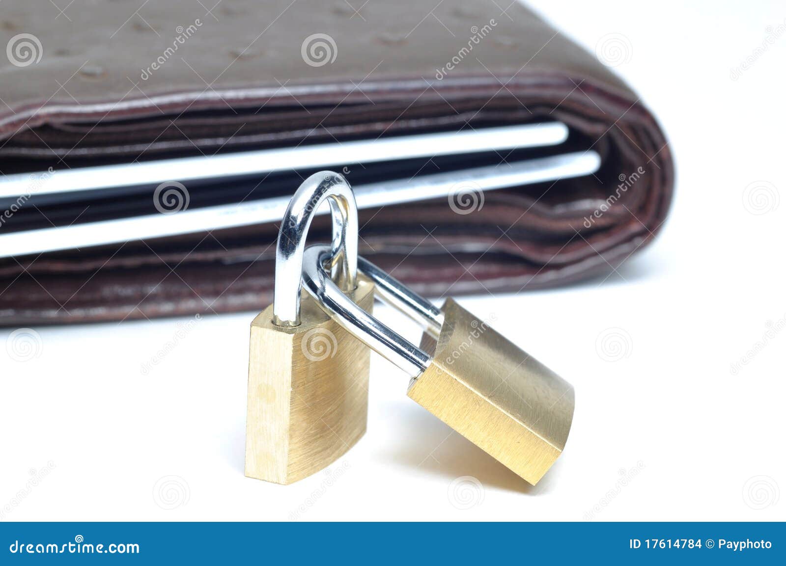 Abstract lock your wallet stock photo. Image of account - 17614784