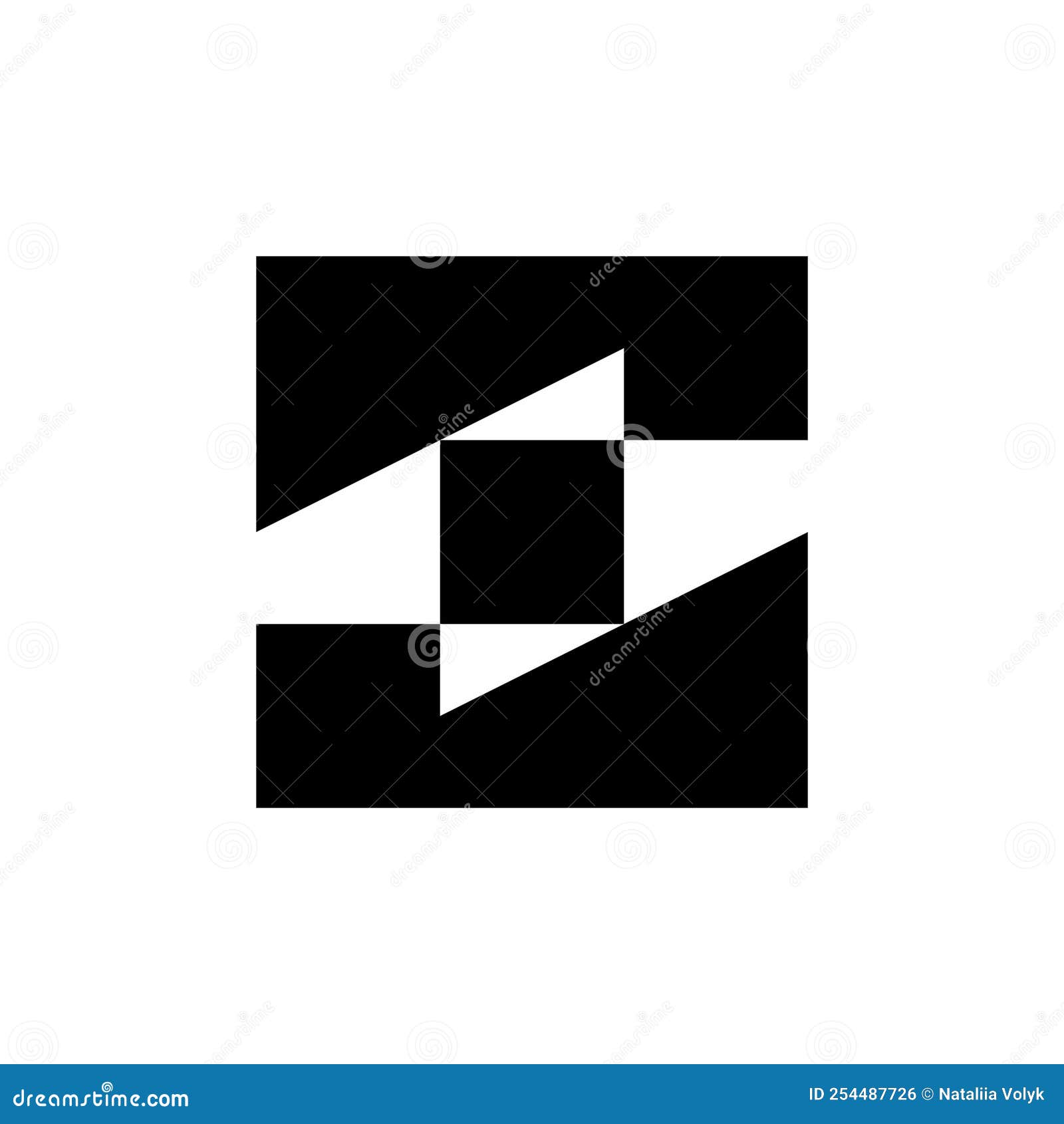 Abstract logo stock vector. Illustration of symbol, brand - 254487726