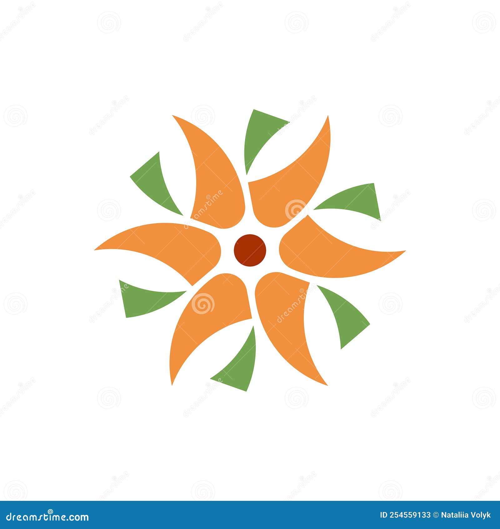 Abstract logo stock vector. Illustration of card, pattern - 254559133