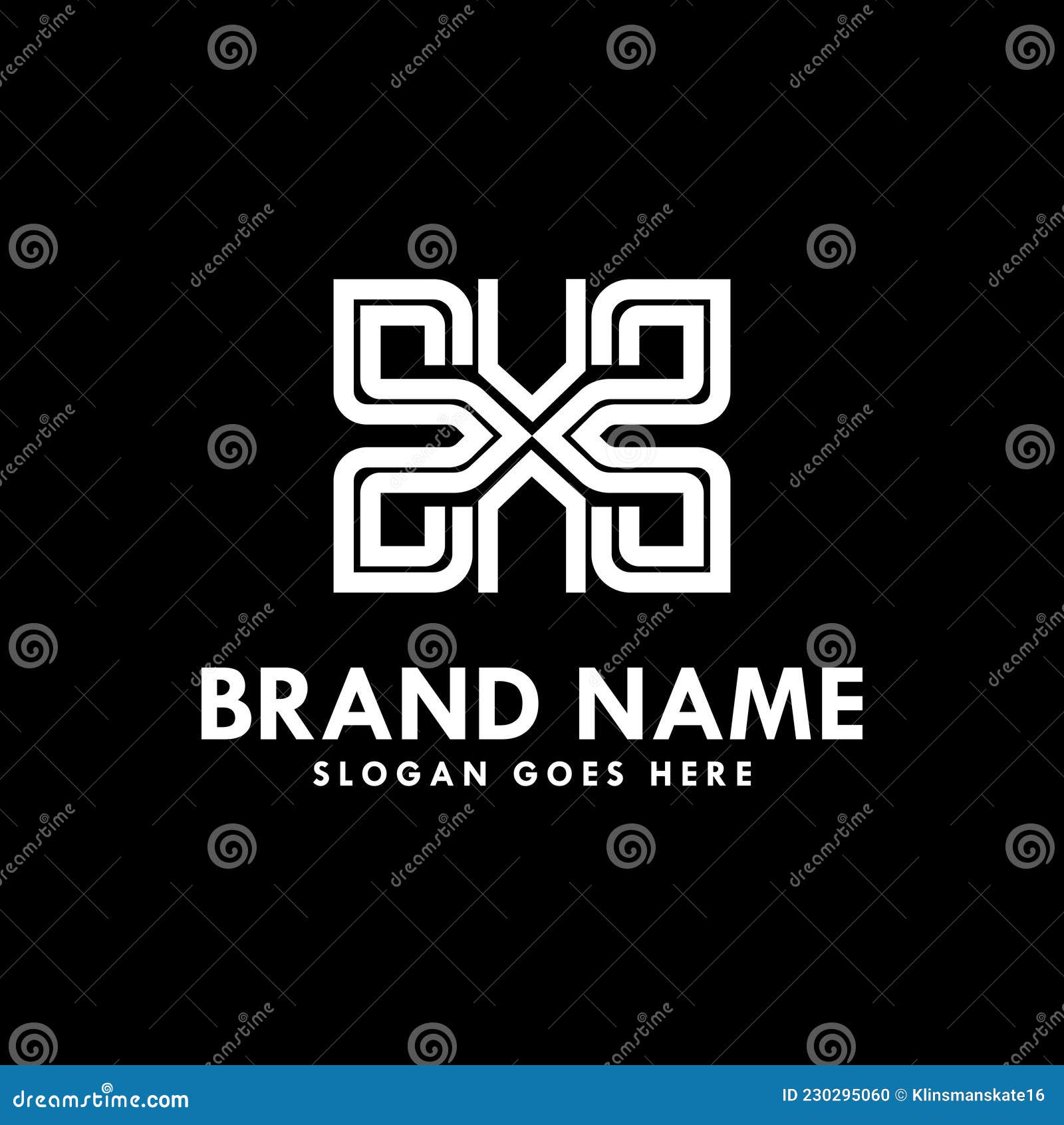 Abstract Logo Concept Design Vector Stock Vector - Illustration of ...