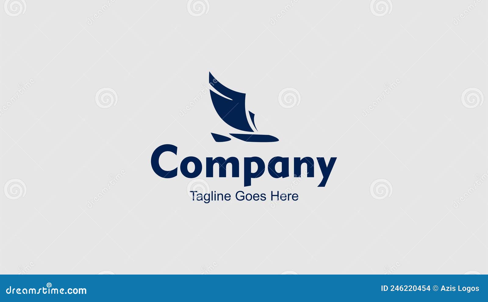 Abstract Logo Design Fly Logo Stock Vector - Illustration of cartoon ...