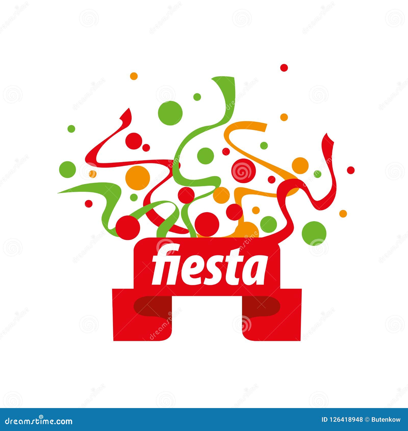 Holiday vector logo stock vector. Illustration of isolated - 126418948