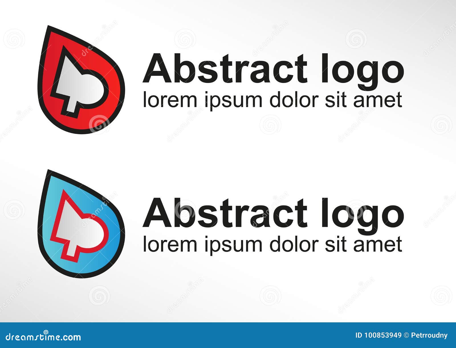 Abstract Logo Design Symbol Stock Vector - Illustration of company ...