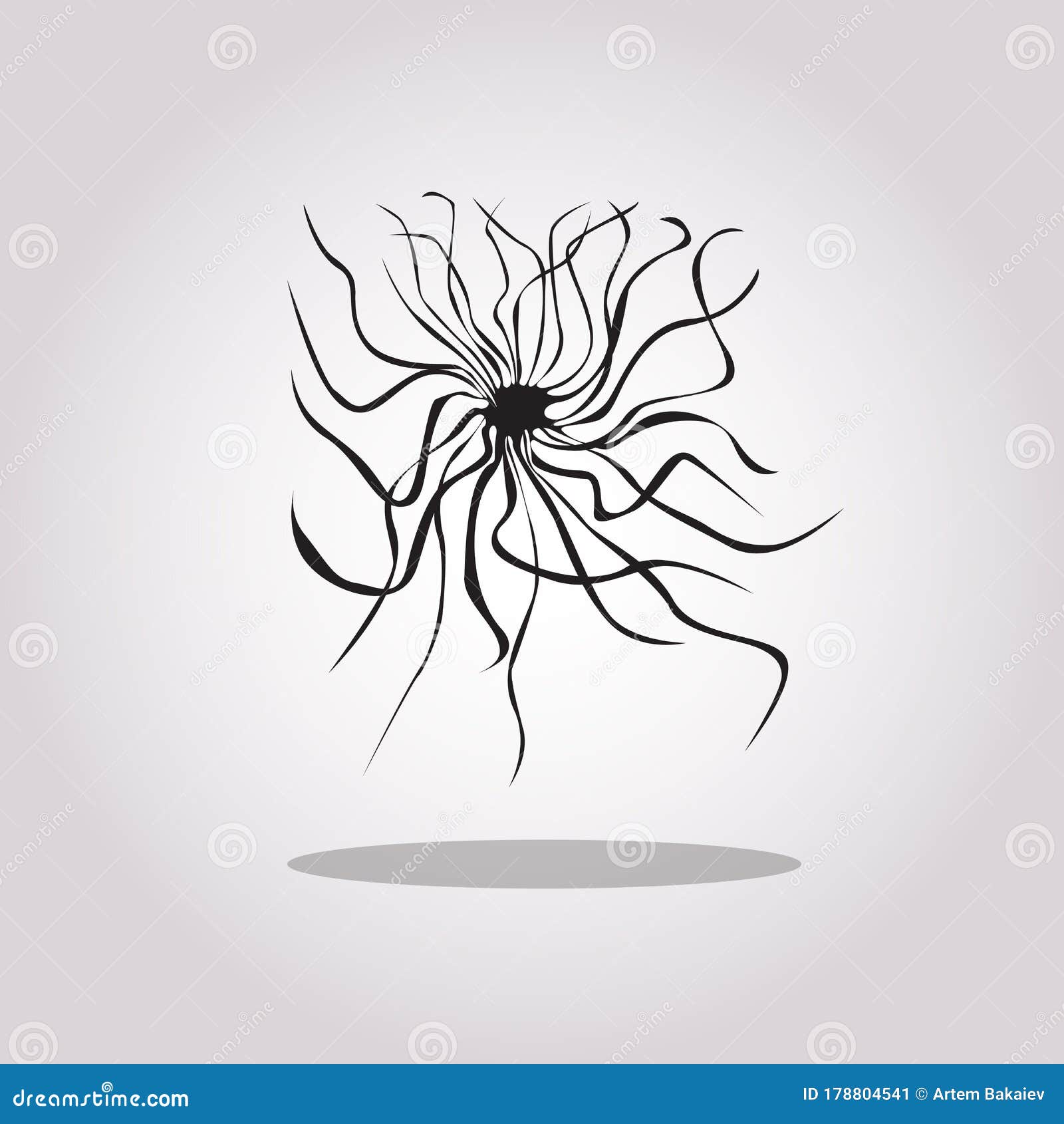 Abstract Logo Design.Vector Logo Template.Fluff Icon.Vector ...