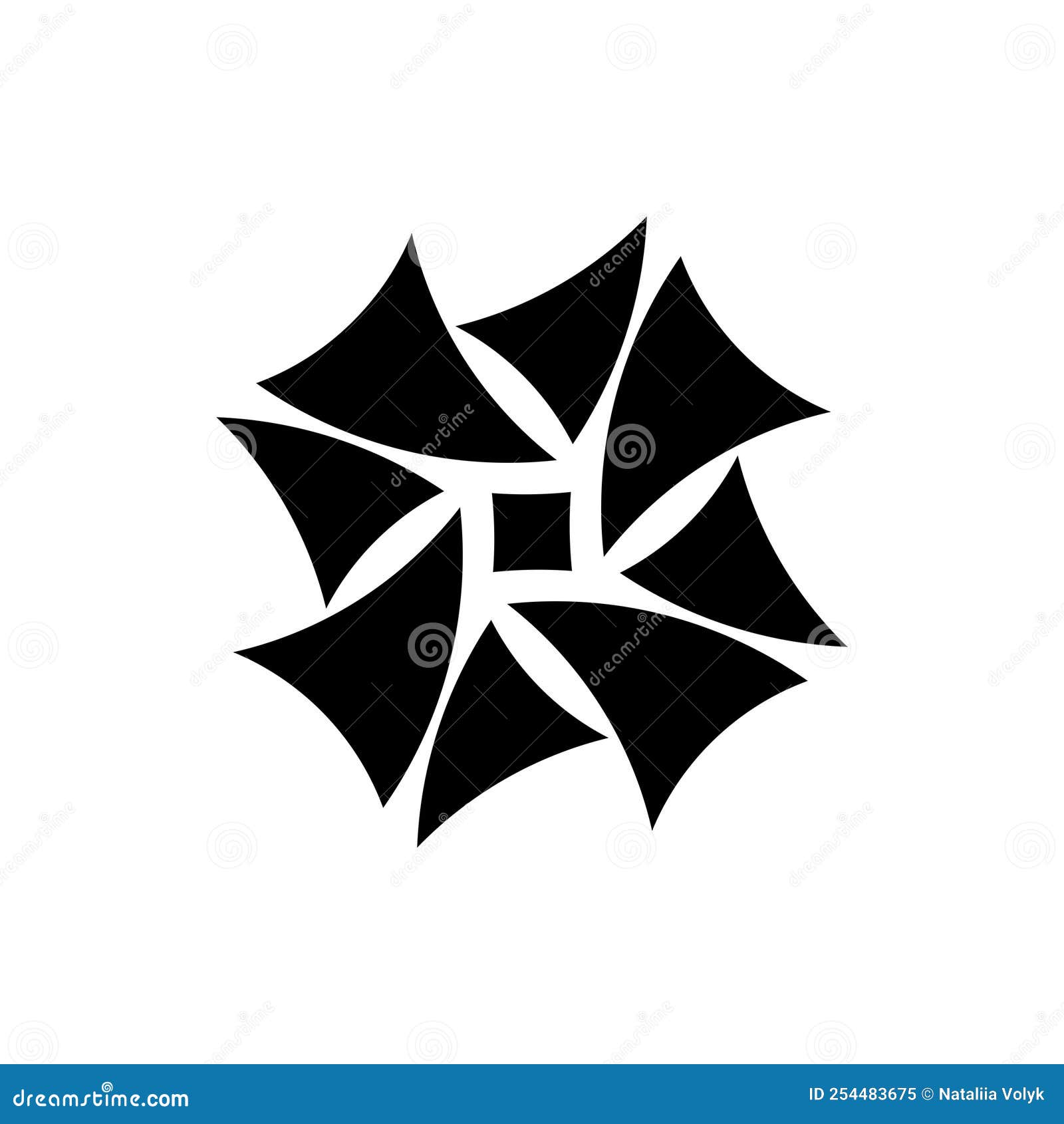 Abstract logo stock vector. Illustration of business - 254483675