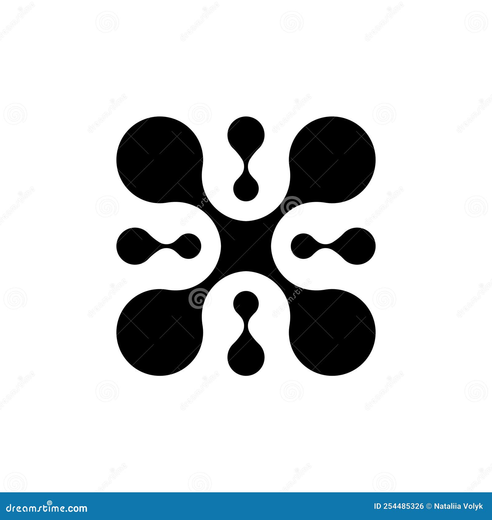 Abstract logo stock vector. Illustration of card, collection - 254485326