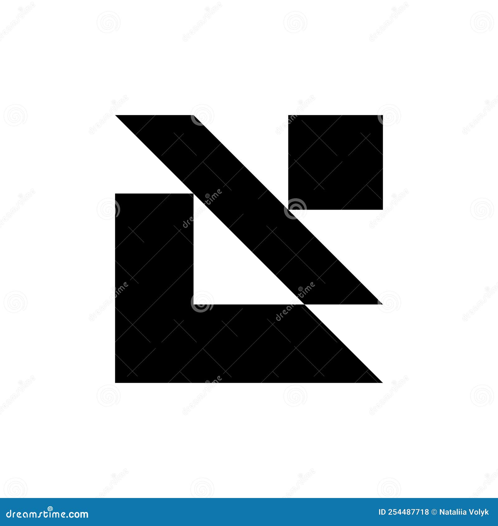 Abstract logo stock vector. Illustration of branding - 254487718