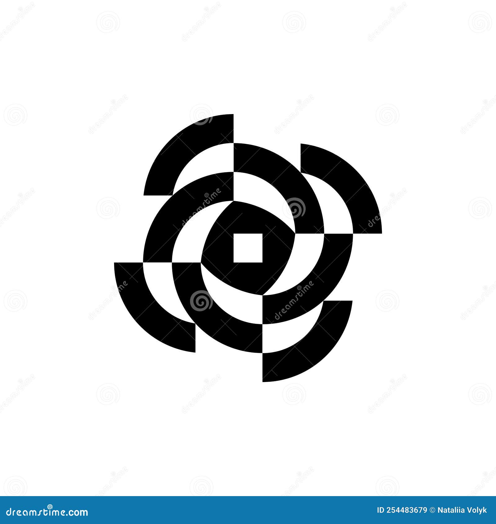 Abstract logo stock vector. Illustration of elements - 254483679