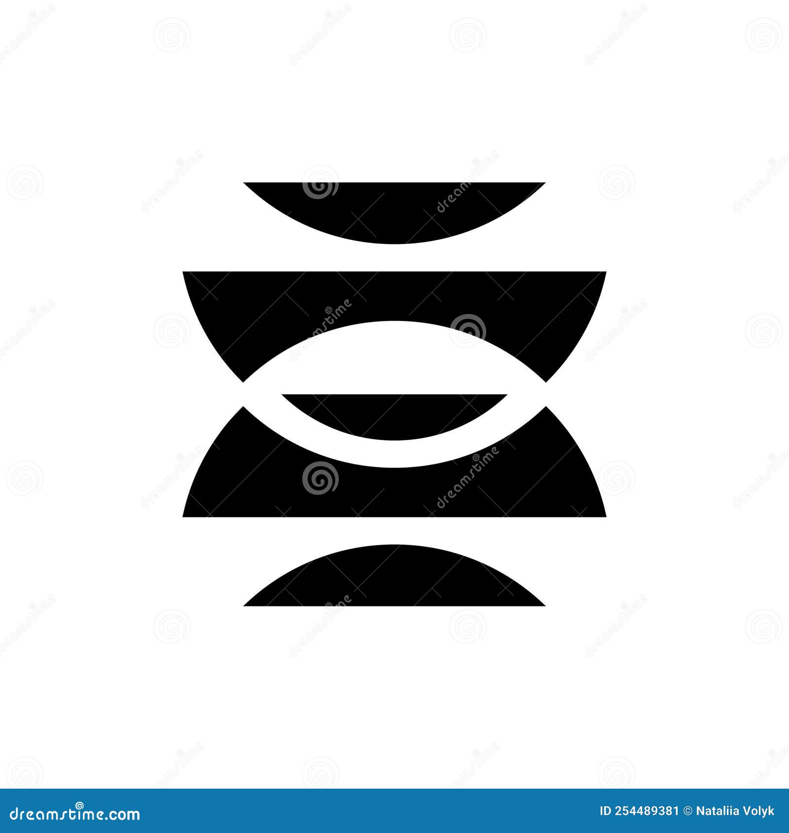 Abstract logo stock vector. Illustration of sign, logos - 254489381