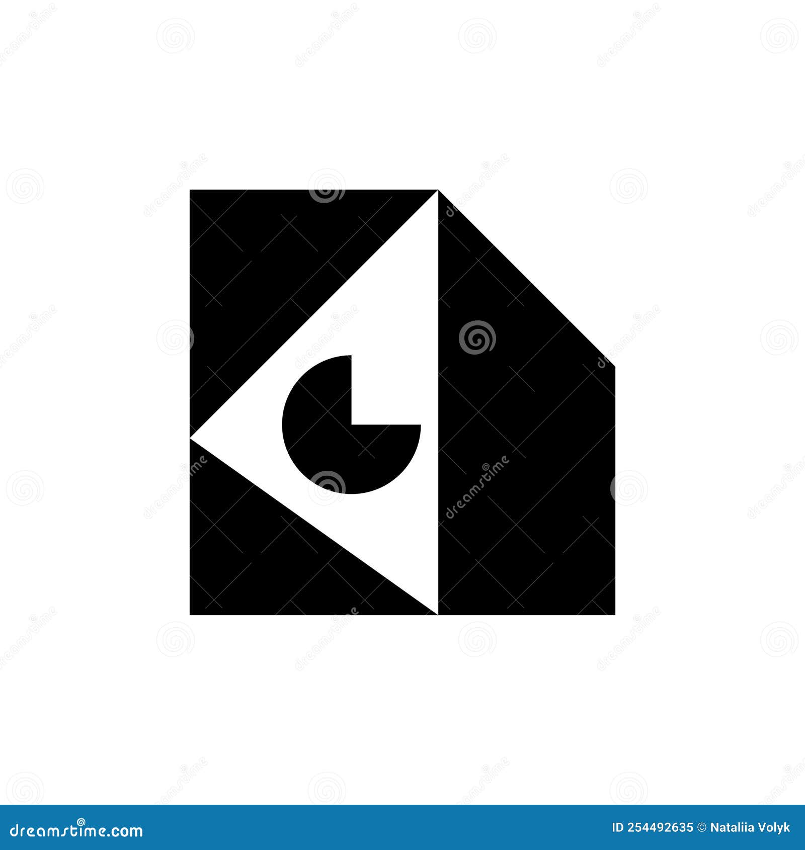 Abstract logo stock vector. Illustration of logos, abstract - 254492635