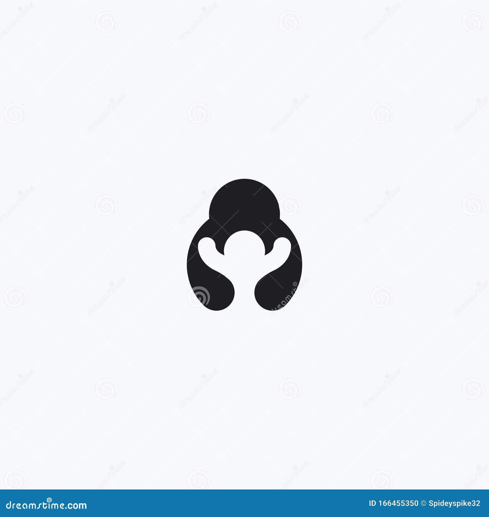 Abstract Logo of Human Hold Junior Stock Vector - Illustration of ...