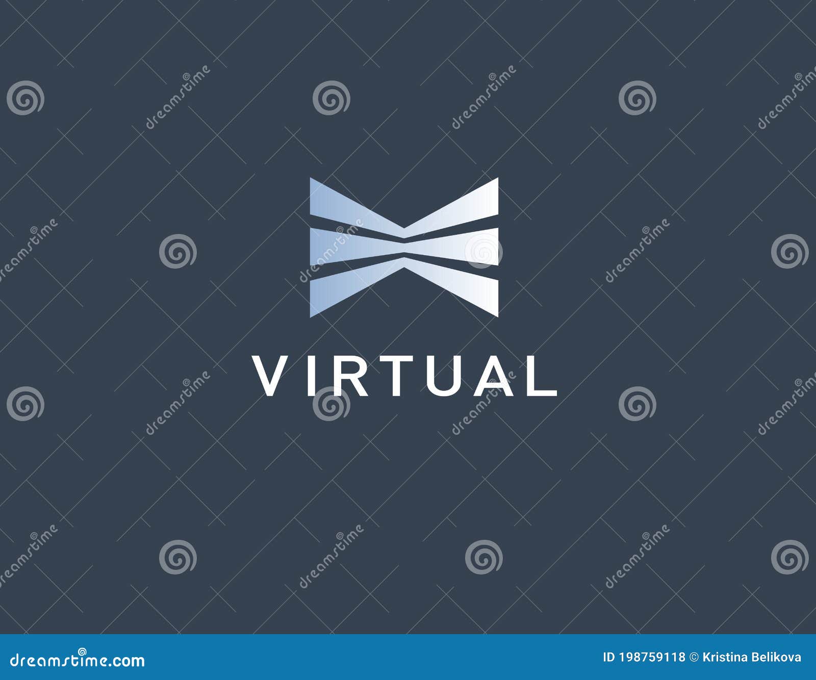 Three Stripes Curves Logo Vector | CartoonDealer.com #167056432