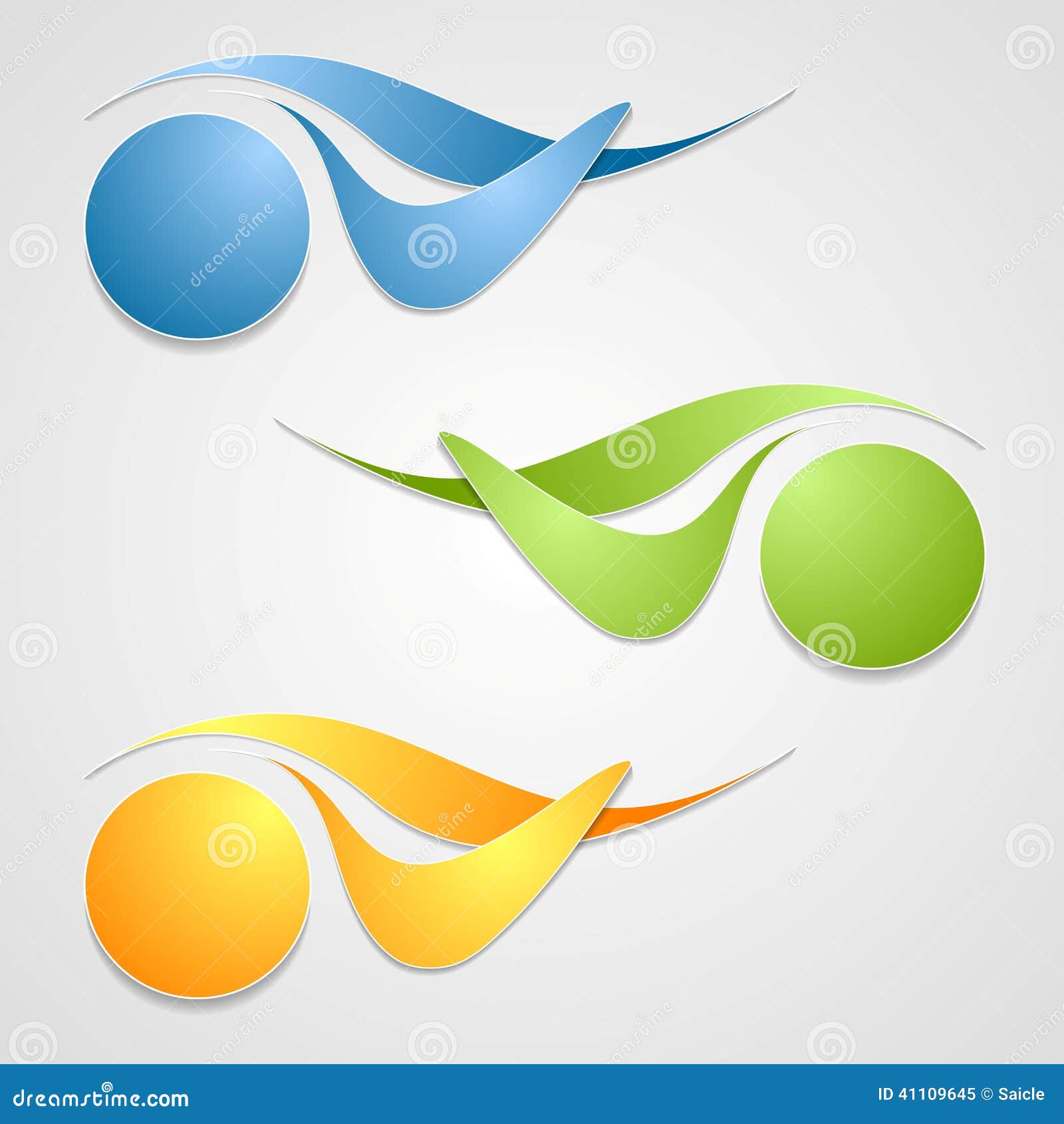 Abstract Logo Shapes Template Design Stock Vector - Illustration of ...