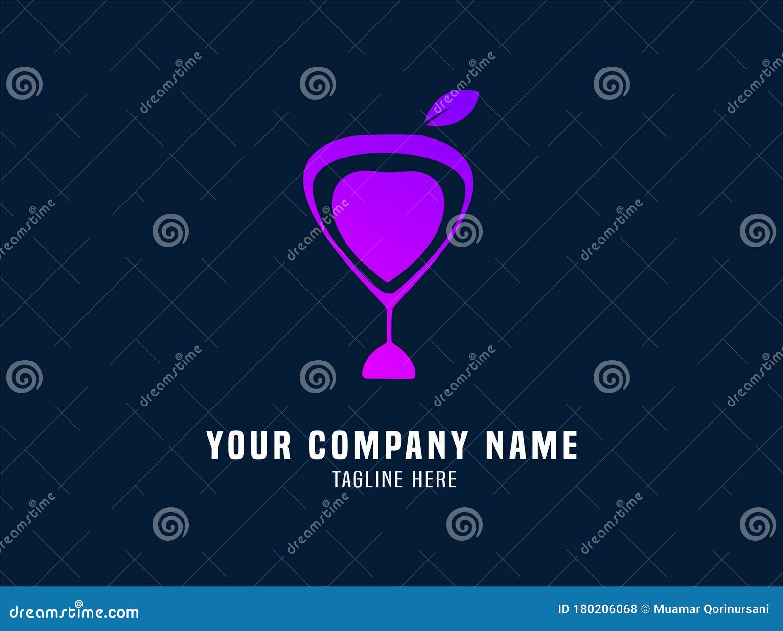 Abstract Logo Vector Gradient Purple Stock Vector - Illustration of ...