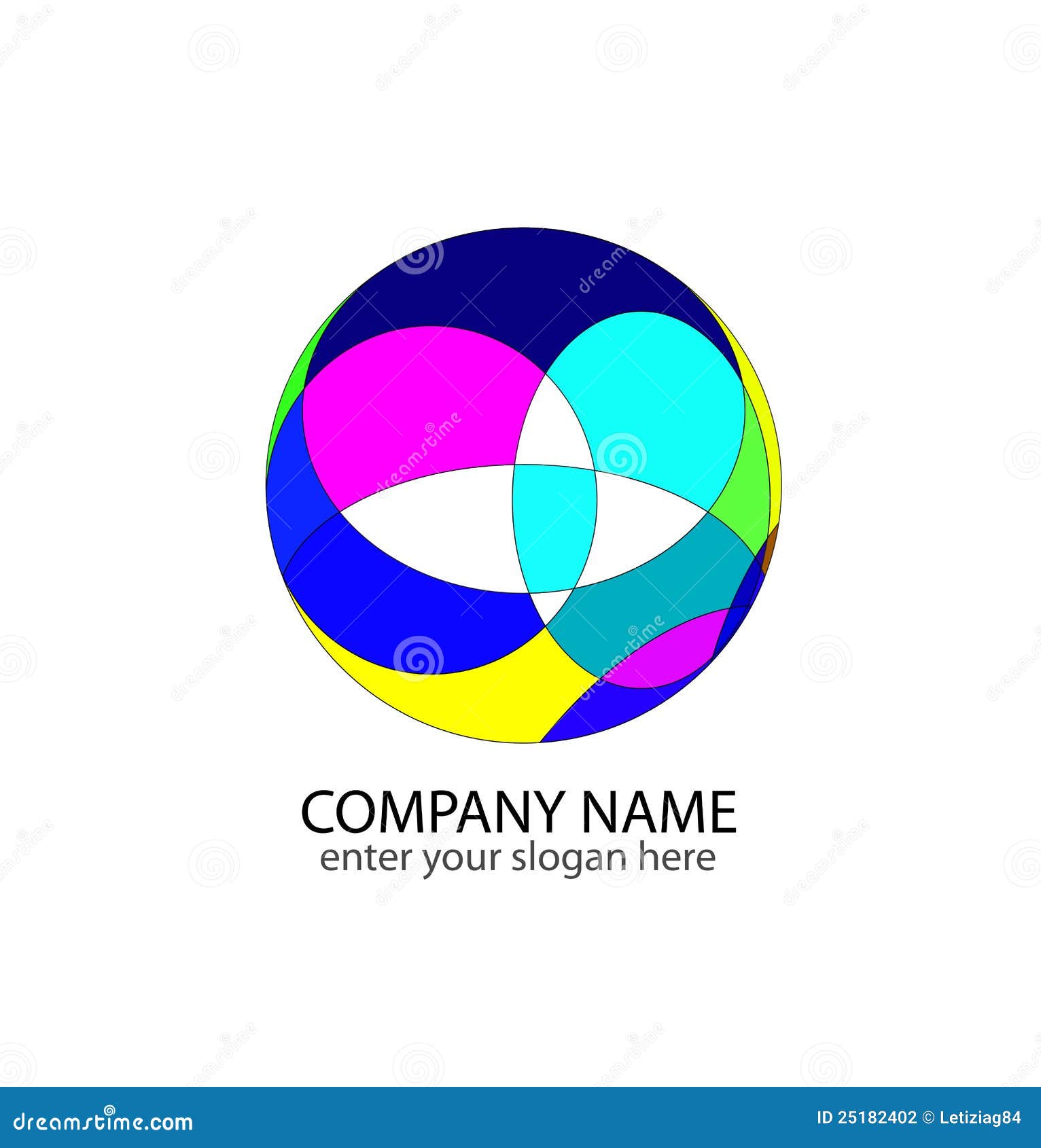 Abstract Logos stock vector. Illustration of forms, communications ...