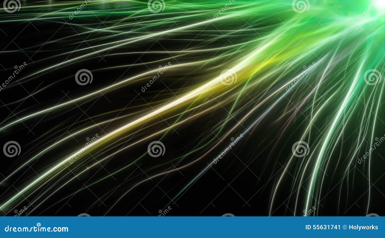 Abstract Long Energy Colored Lines Stock Image - Image of dividing ...