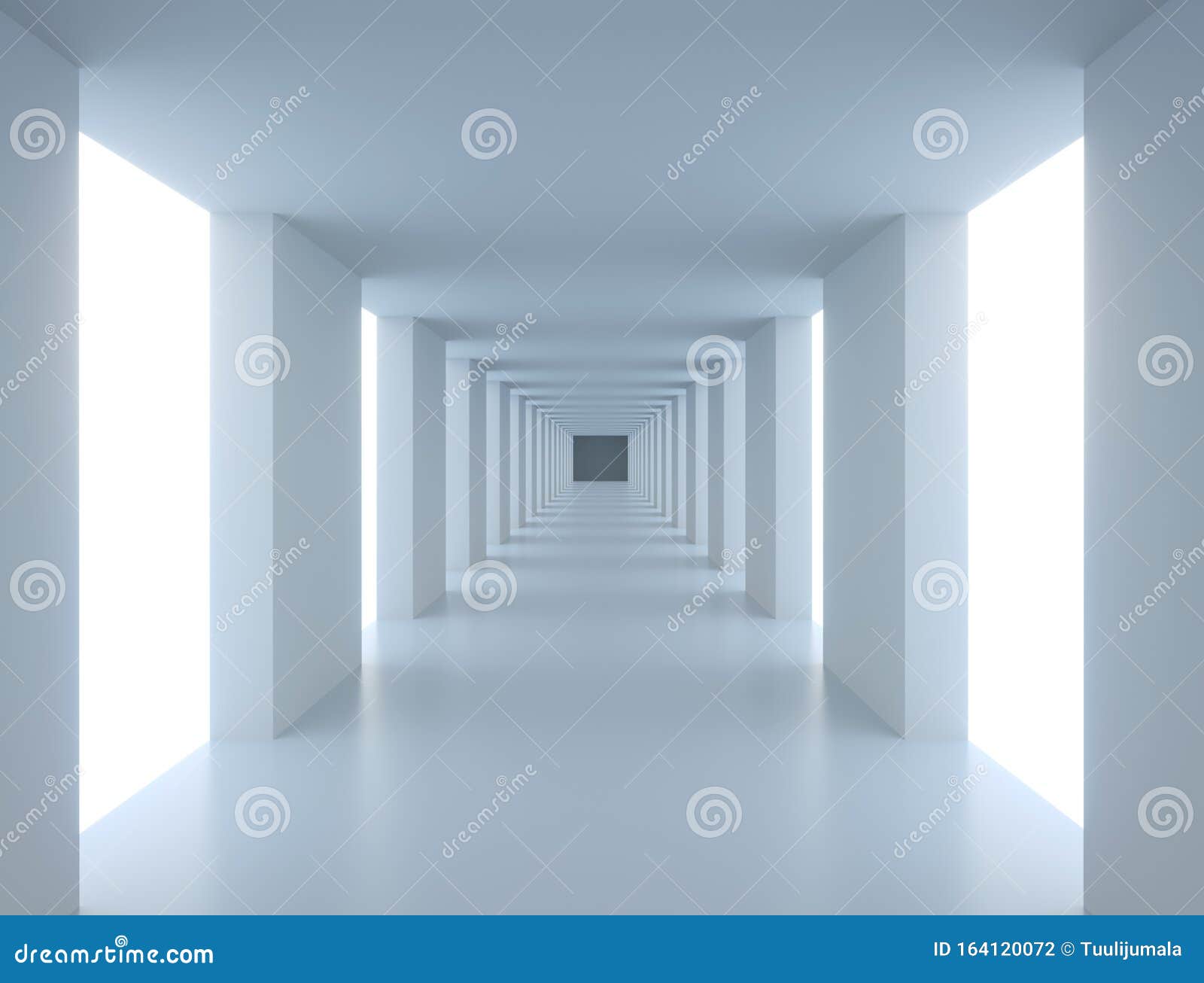 Modern Corridor Side Stock Photo | CartoonDealer.com #80555796