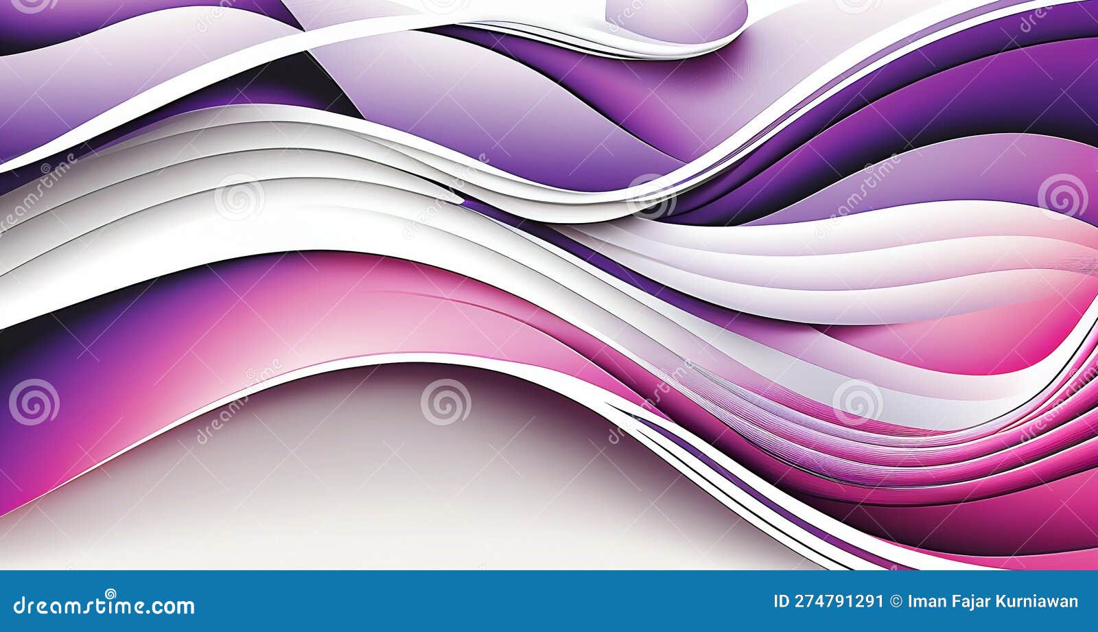 Abstract Longitudinal Lines with Waves Stock Illustration ...