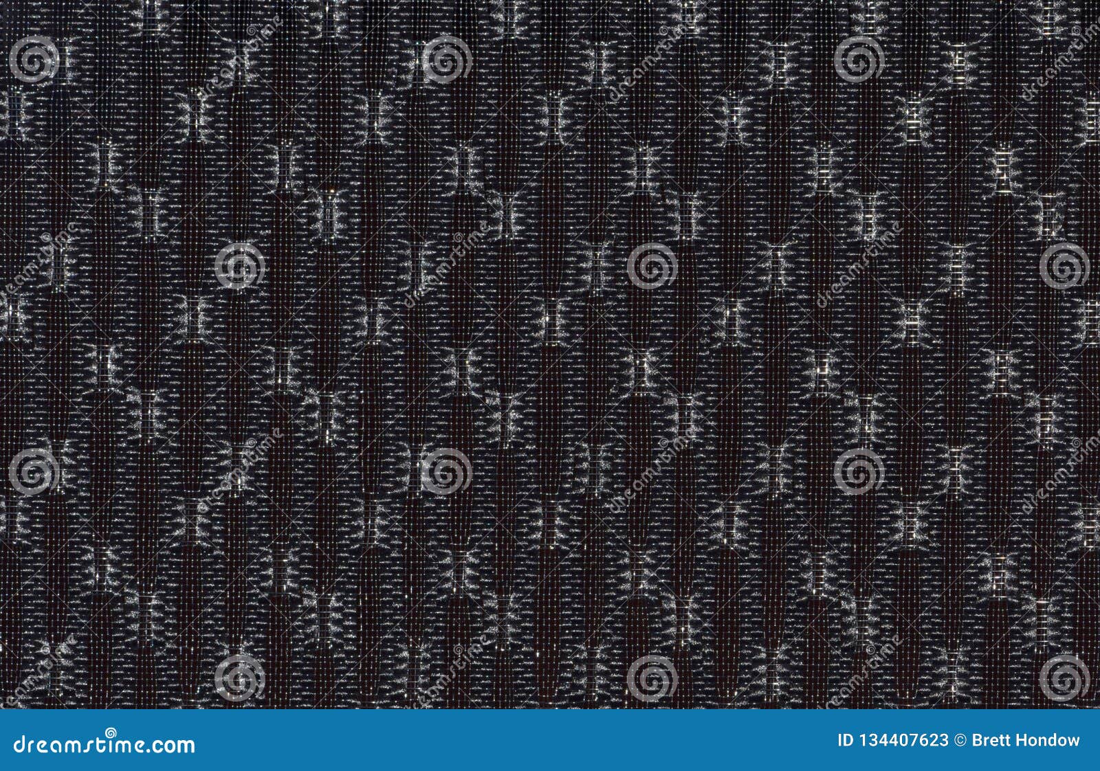 Black Stitching Pattern with Textiles. Stock Image - Image of cloth ...