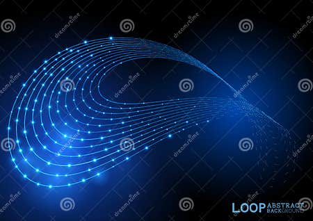 Abstract Loop Background stock vector. Illustration of effect - 38996607