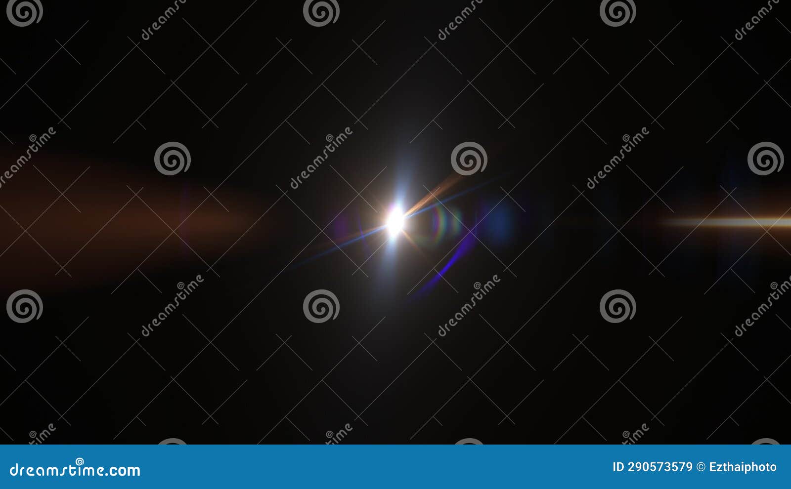 Abstract Loop Multicolored Star Optical Lens Flares Shine Light Stock ...