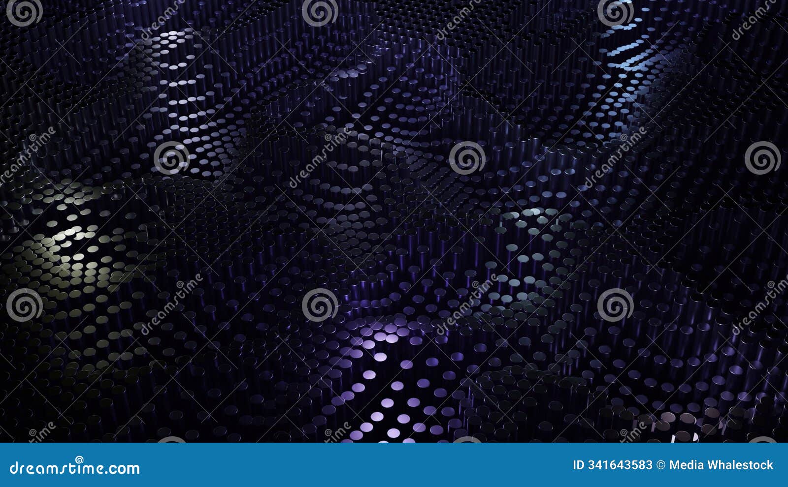 Abstract Loopable Animation with Slowly Flowing Waves of Particles ...