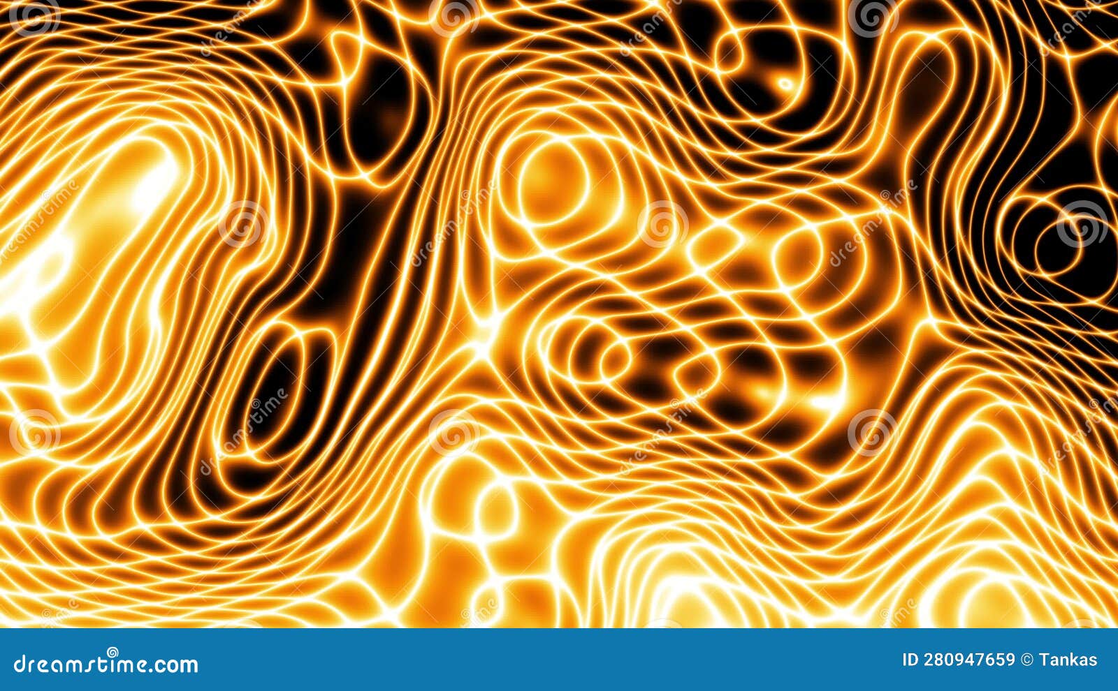 Seamless Abstract Wavy Background for Loop Playback. 4k Video Stock ...