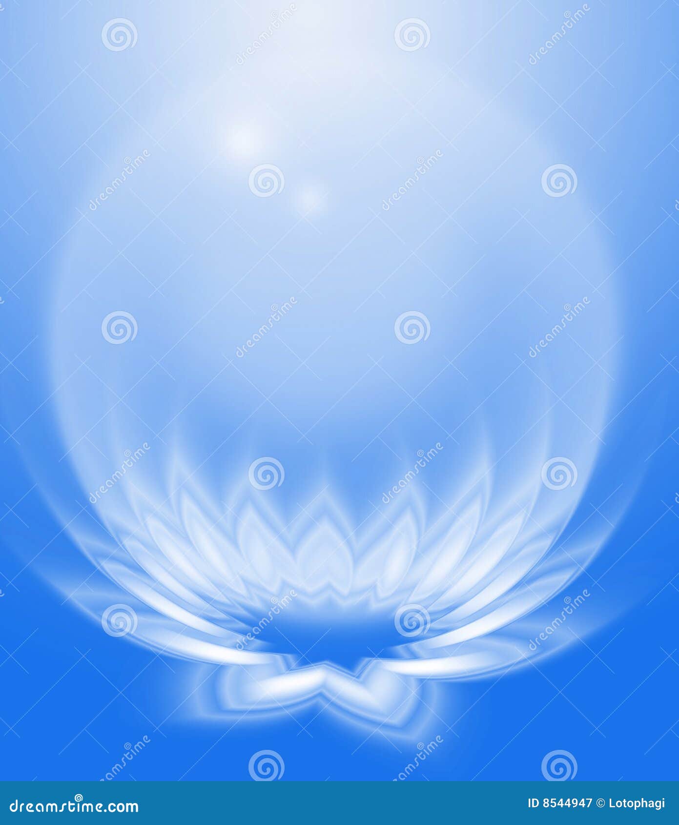 Abstract Lotus stock illustration. Illustration of circle - 8544947