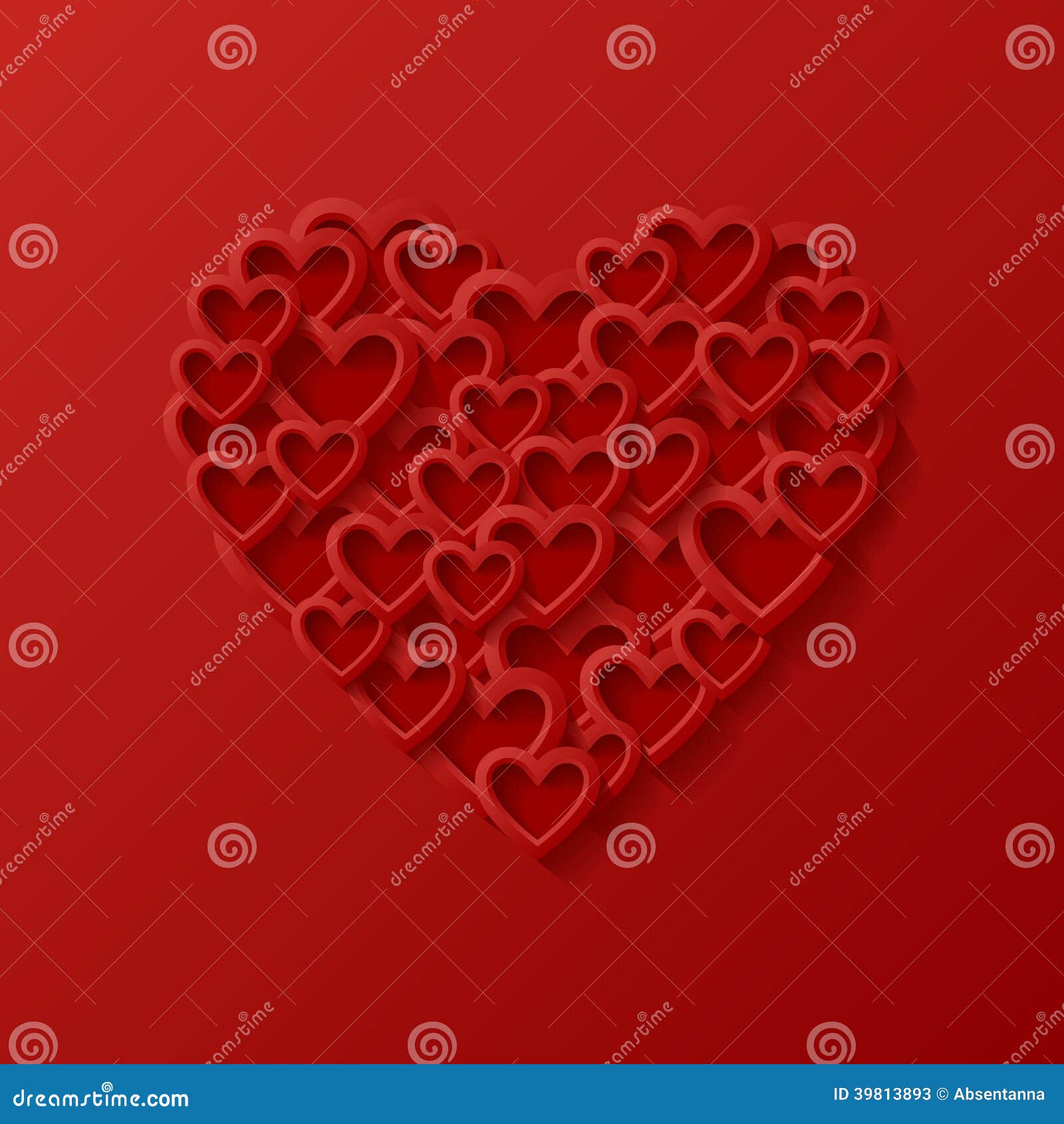Abstract love background stock vector. Illustration of abstract - 39813893