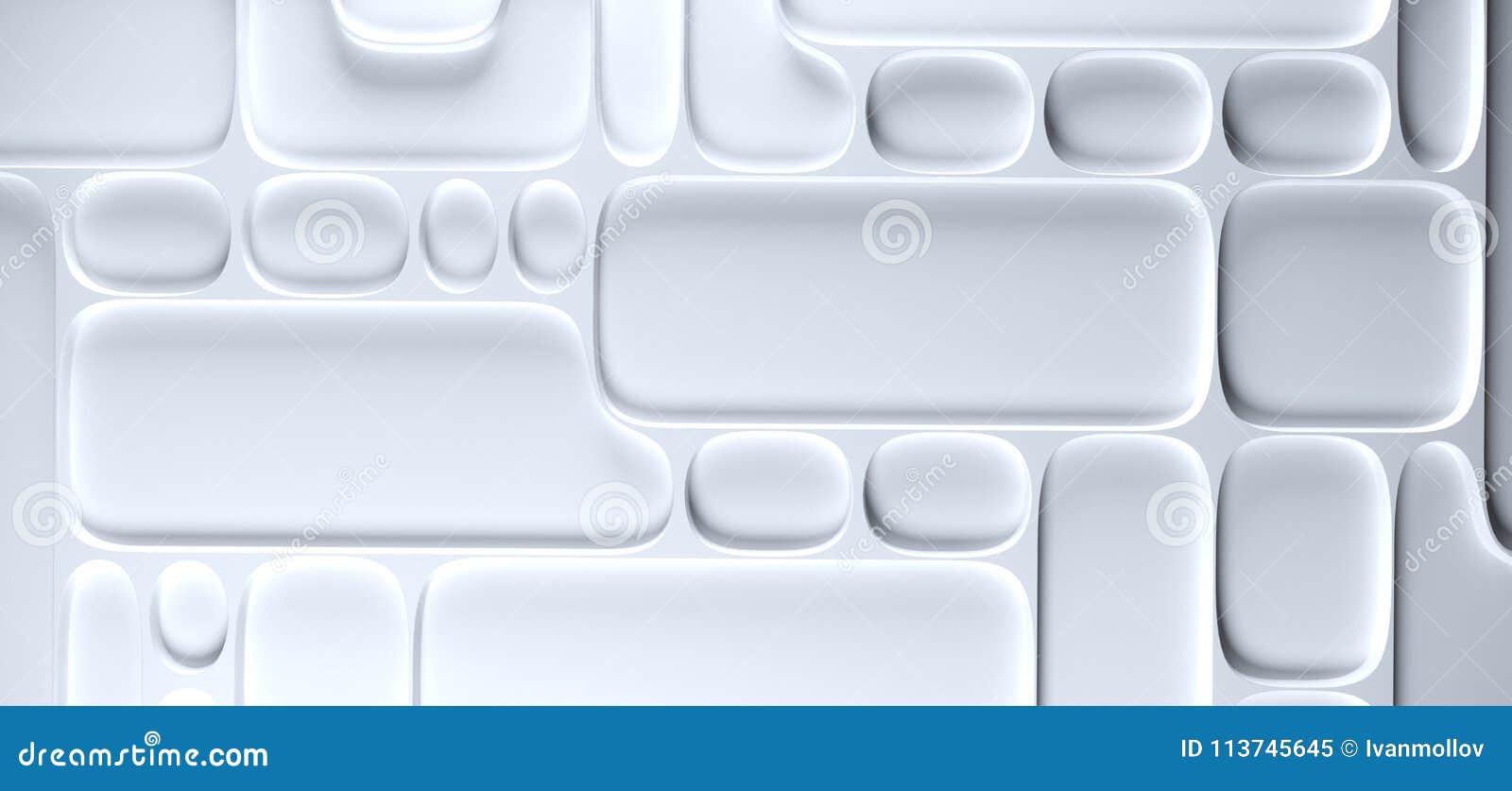 Abstract Low Poly Background with Smooth Edges Stock Illustration ...