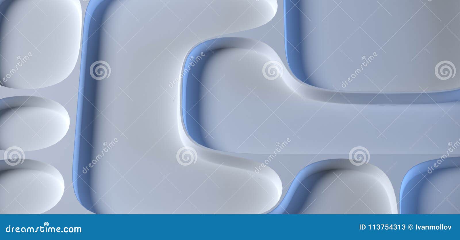 Abstract Low Poly Background with Smooth Edges Stock Illustration ...