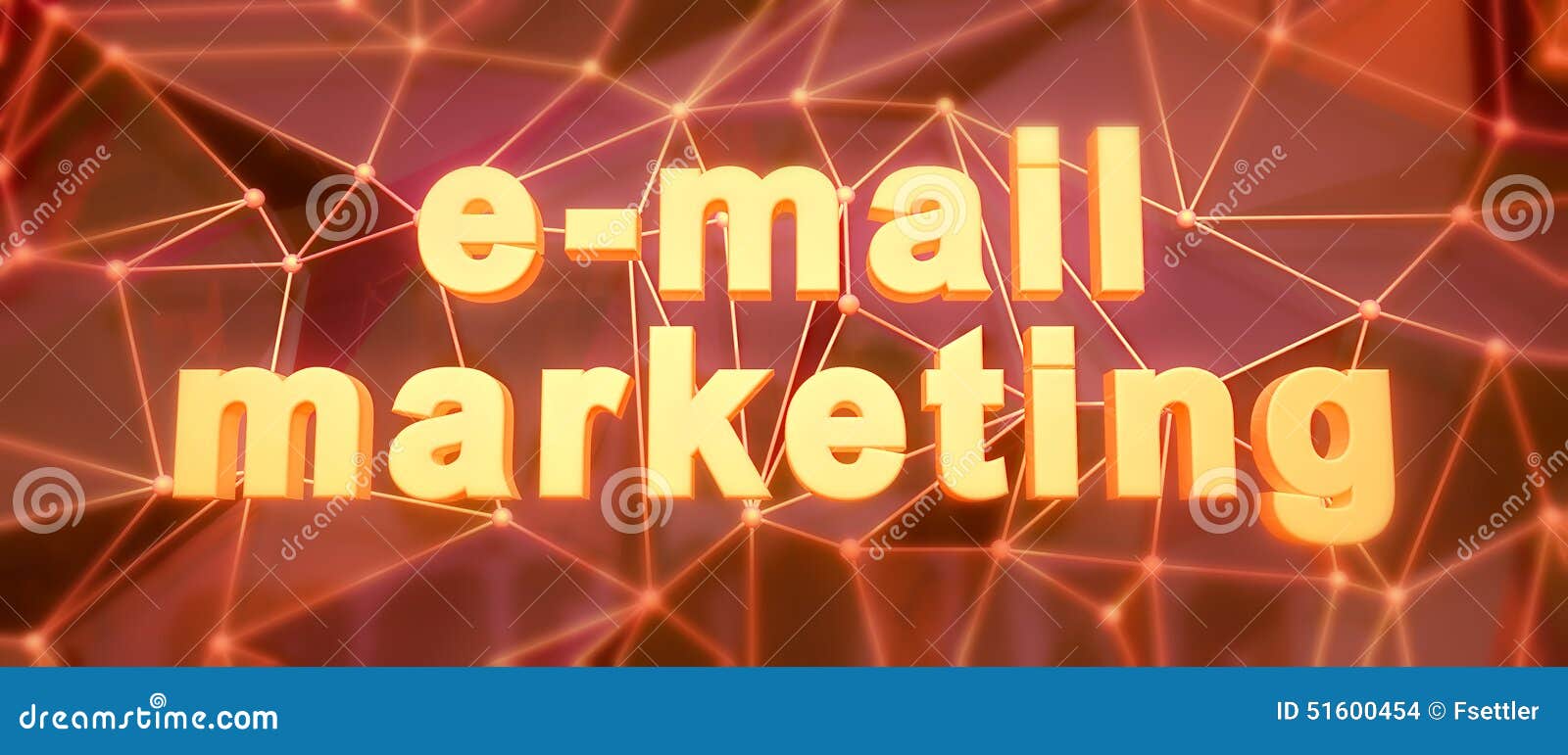 Abstract Low-poly Background. Text E-mail Marketing. Stock Photo ...