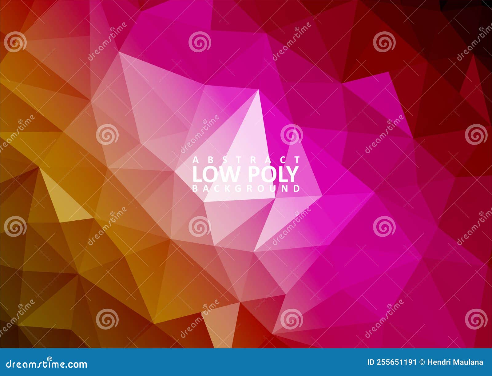 Abstract Low Poly Background with Triangle Shapes Stock Vector - Illustration of abstract, mesh ...