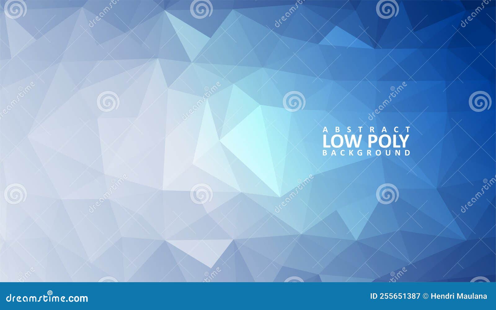 Abstract Low Poly Background with Triangle Shapes Stock Vector - Illustration of background ...