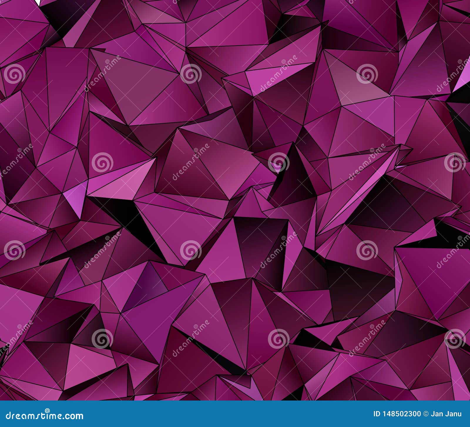 Triangulated Texture. Design. Polygonal Geometrical Pattern. Triangular ...