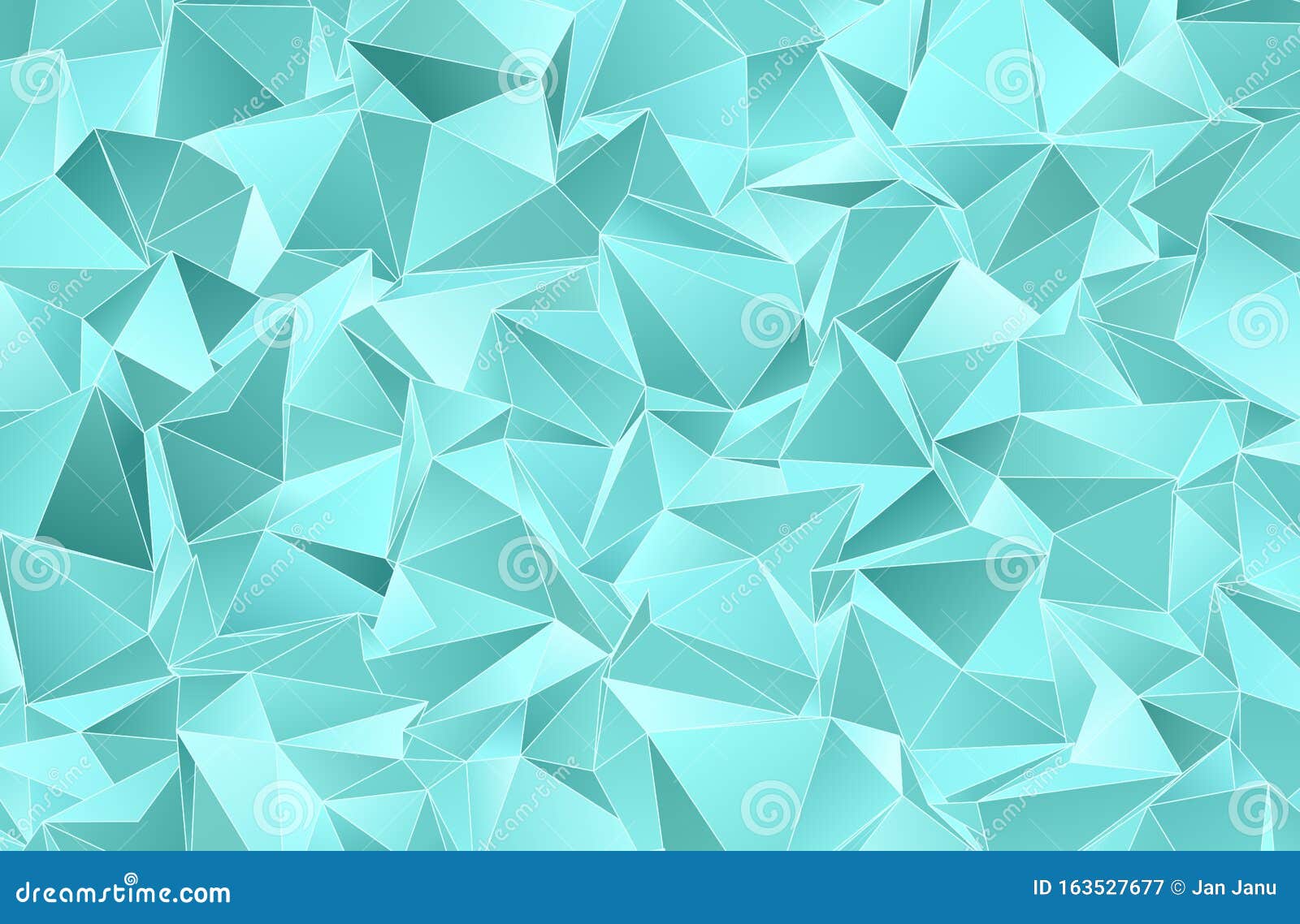 Polygonal Geometrical Texture, 3D Stock Image - Image of modern ...