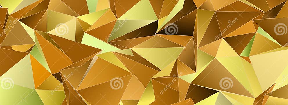 Polygonal Geometrical Texture, 3D Stock Illustration - Illustration of ...