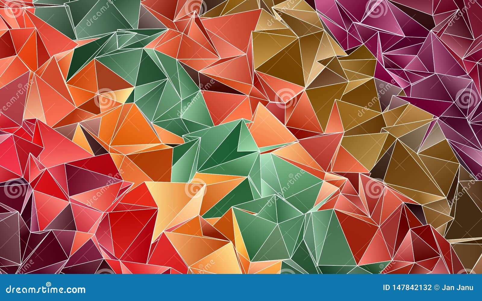Triangles, Abstract Background. Design Wallpaper Stock Photo - Image of ...