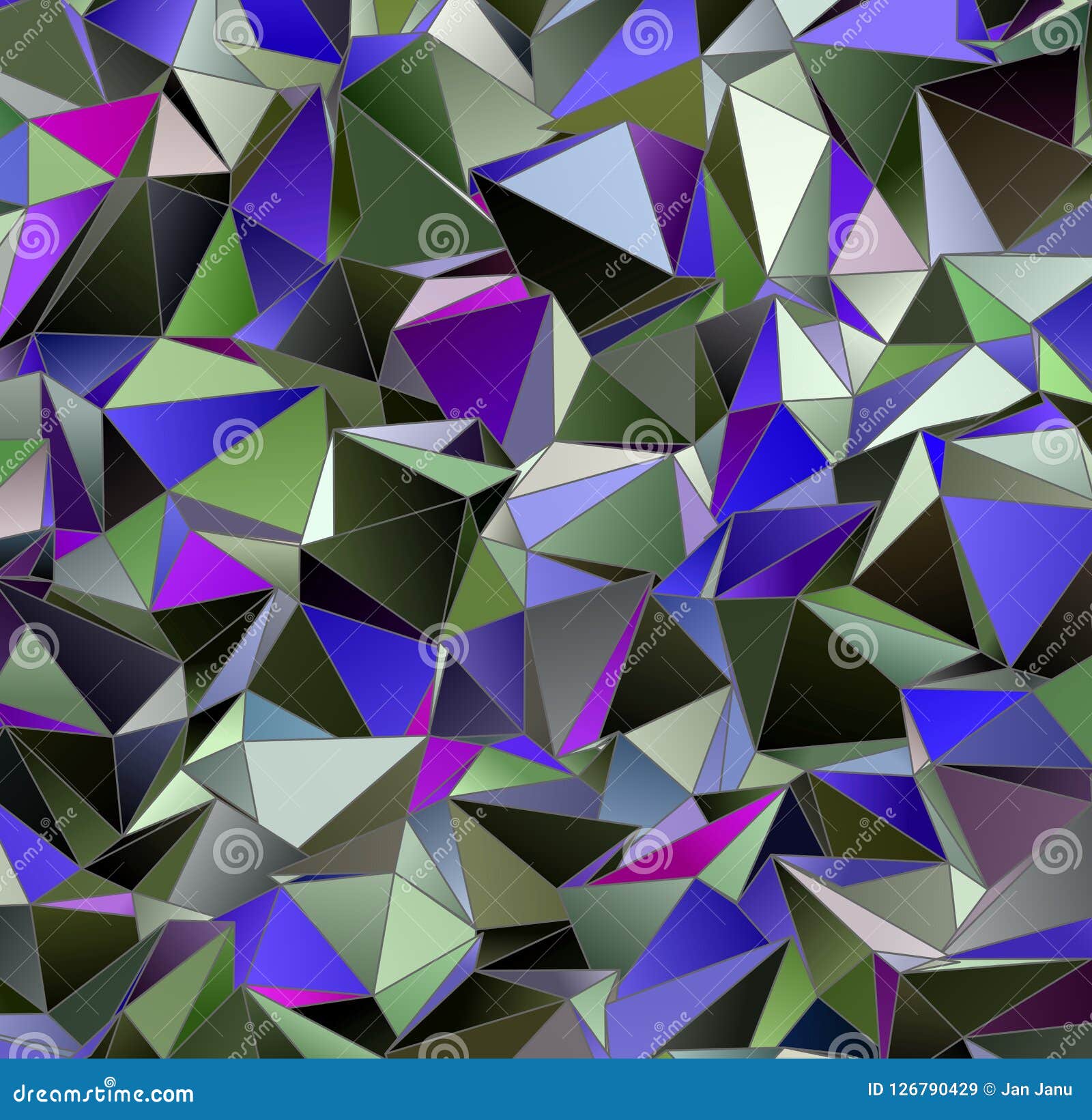 Triangular 3d, Modern Background Stock Illustration - Illustration of ...