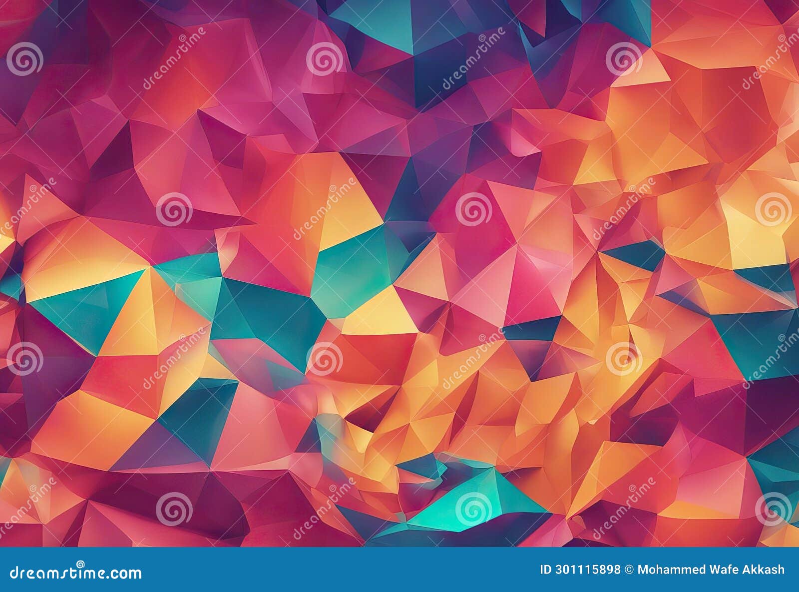 Abstract Low Poly Backgrounds, Vector Set Stock IllustrationBackgrounds, Low-Poly-Modelling ...