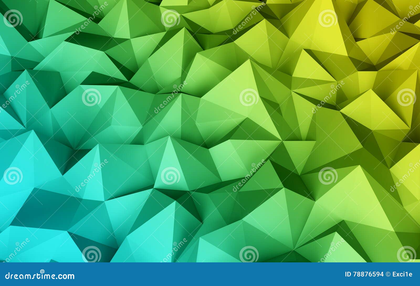 Abstract Low Poly Geometric Background Stock Illustration ...