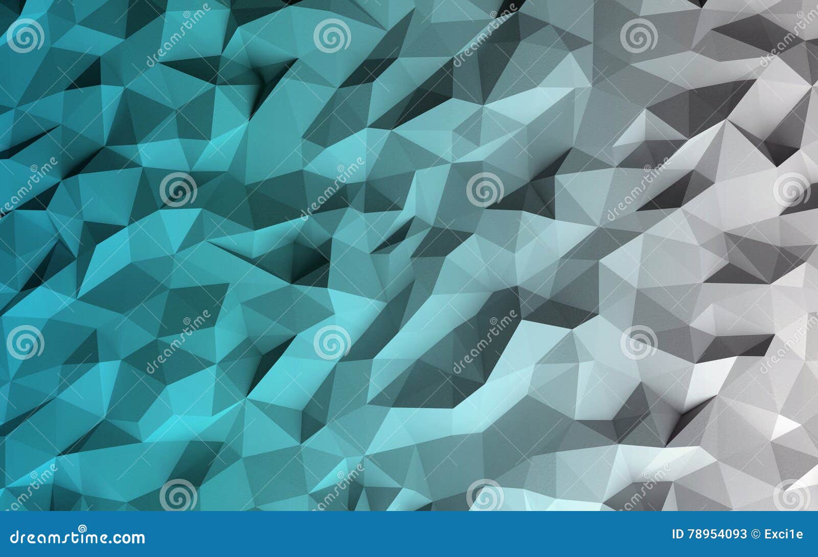 Abstract Low Poly Geometric Background Stock Illustration ...